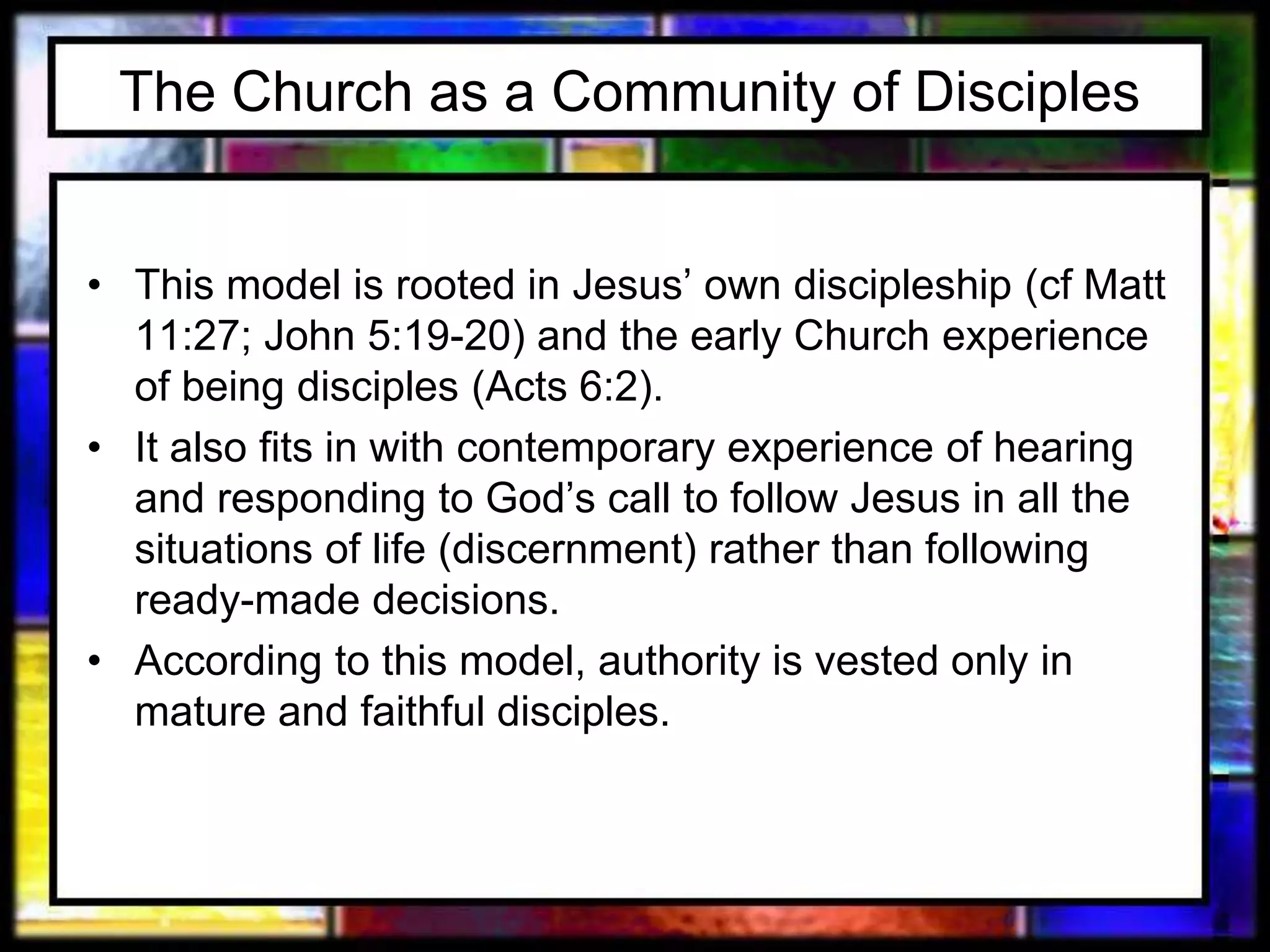 Models of Church | PPTX