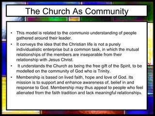 Models of Church | PPTX