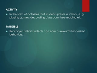 Models of classroom discipline | PPTX
