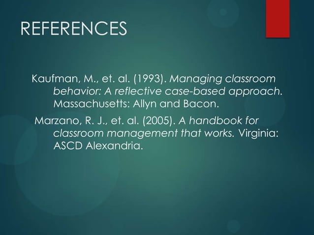 Models of classroom discipline | PPTX