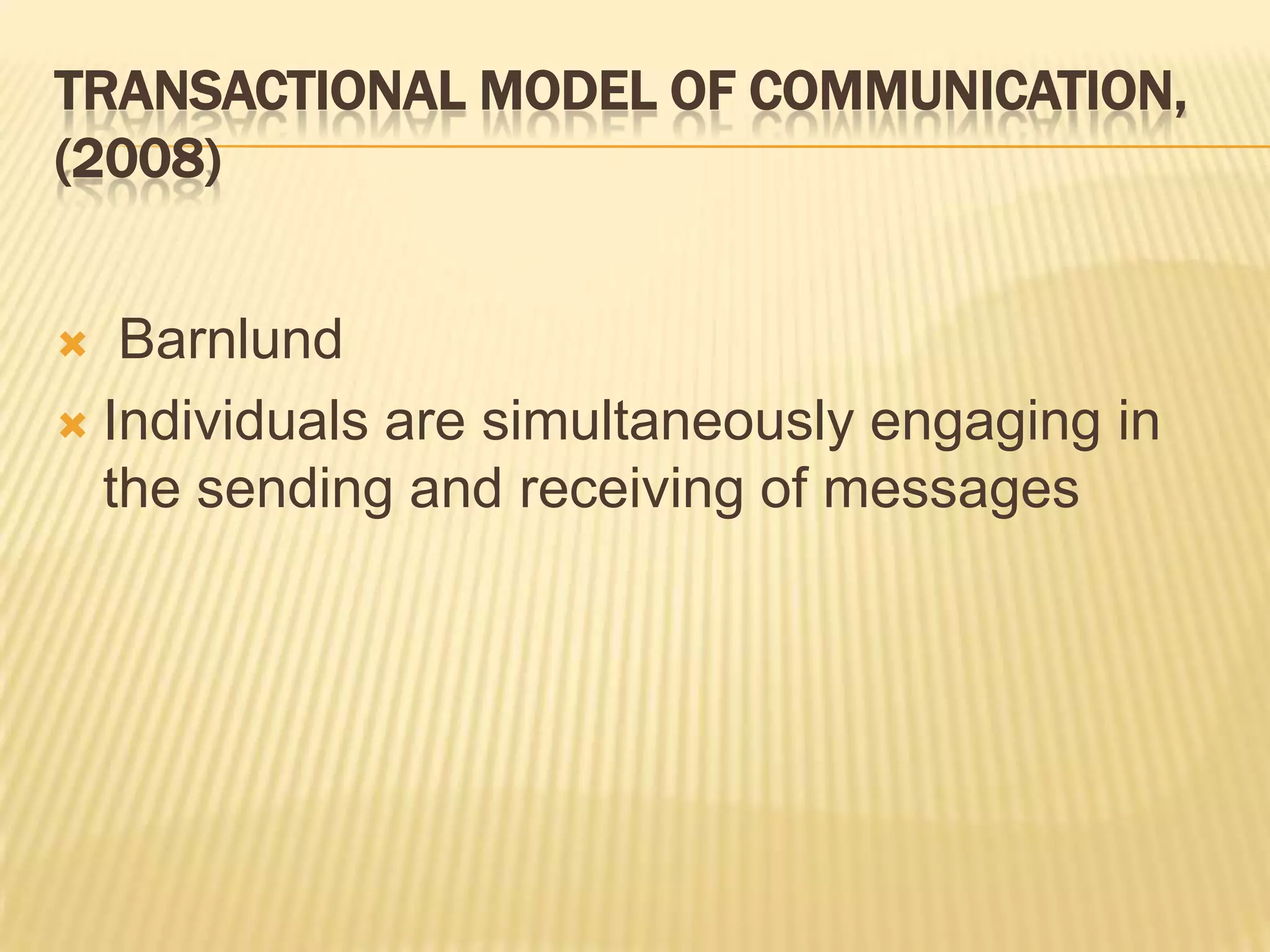 Models of communication | PPTX