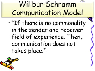 Models of communication | PPTX