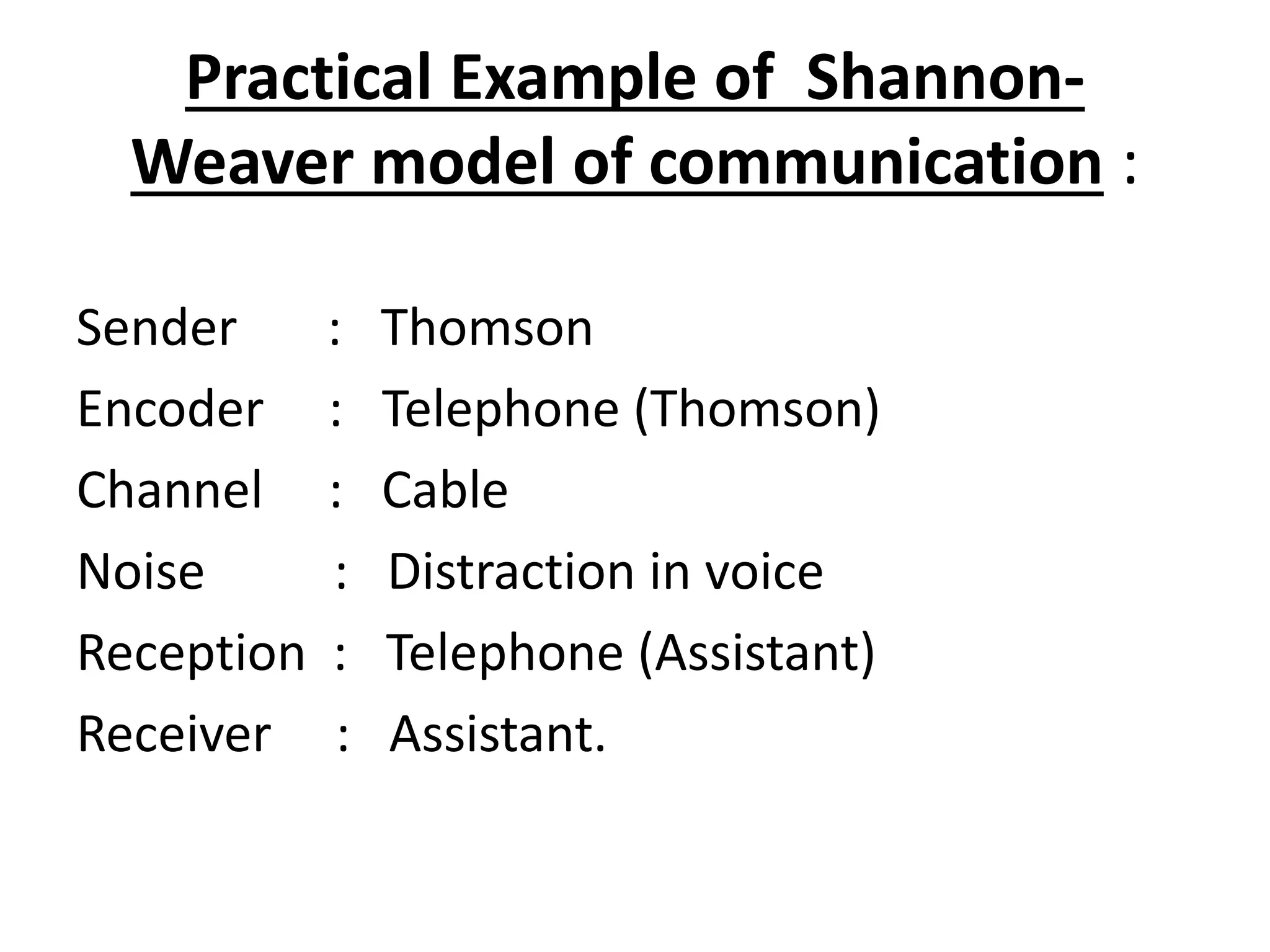 Models of communication | PPTX