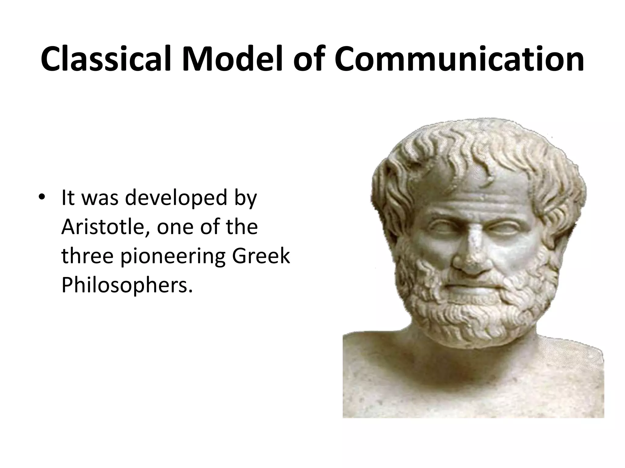 Models of communication | PPTX