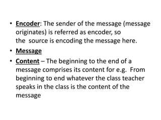 Models of communication | PPTX