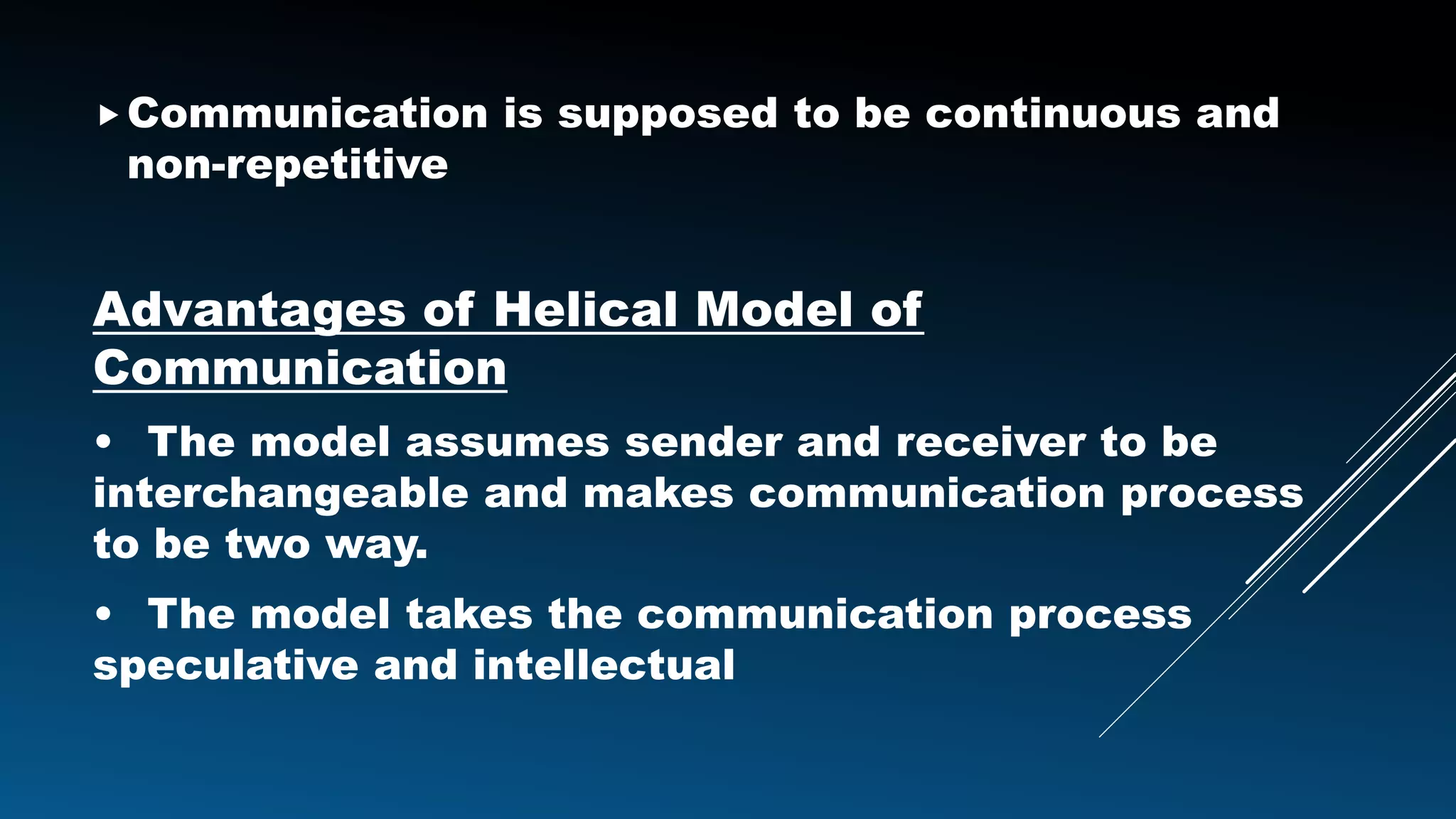 Mo dels of communication | PPTX