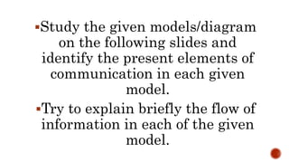 Models of communication | PPTX