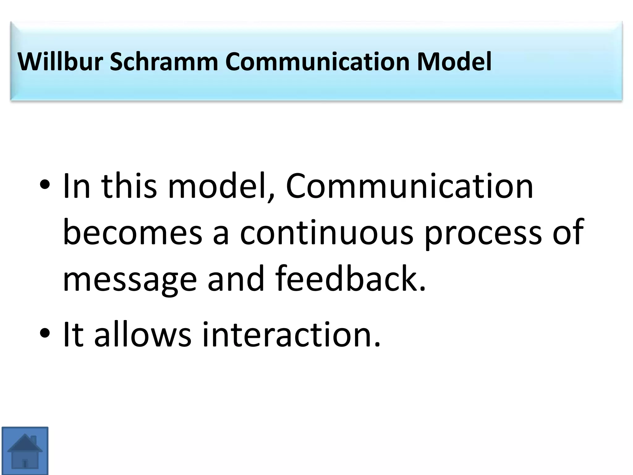 Models of Communication | PPTX