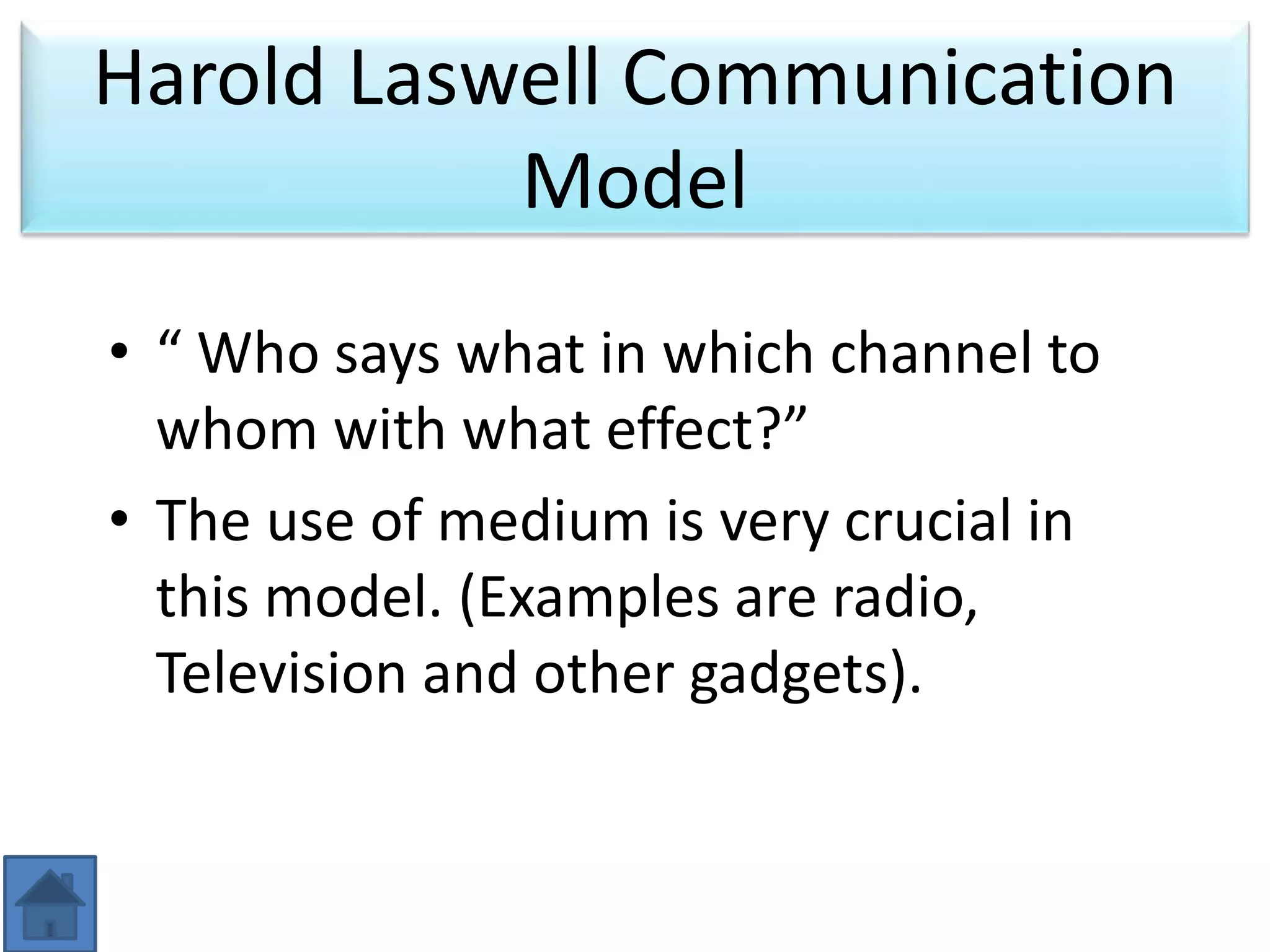 Models of Communication | PPTX