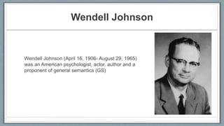 Models of Communication: Shannon Weaver and Wendell Johnson's Model | PPTX