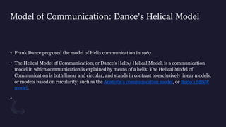 Models of Communication for mca tudents. | PPT