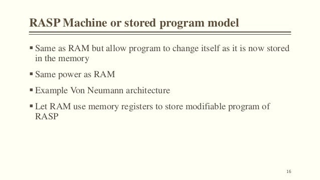 Models Of Computation Algorithm