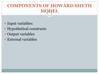Models of consumer behavior | PPTX