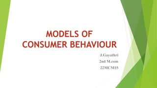 Models of consumer behavior.pptx