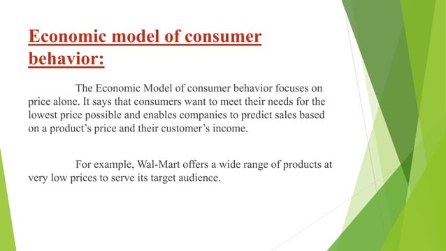 Models of consumer behavior.pptx | Marketing and Advertising | Business