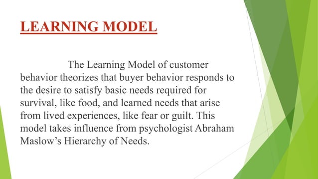 Models of consumer behavior.pptx | Marketing and Advertising | Business