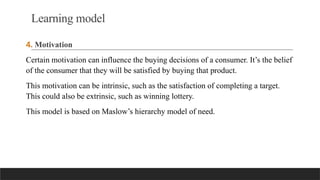Models of consumer behaviour.ppt presentation | PPTX
