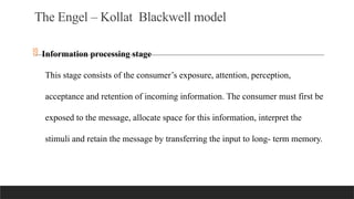 Models of consumer behaviour.ppt presentation | PPTX