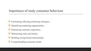 Models of consumer behaviour.ppt presentation | PPTX