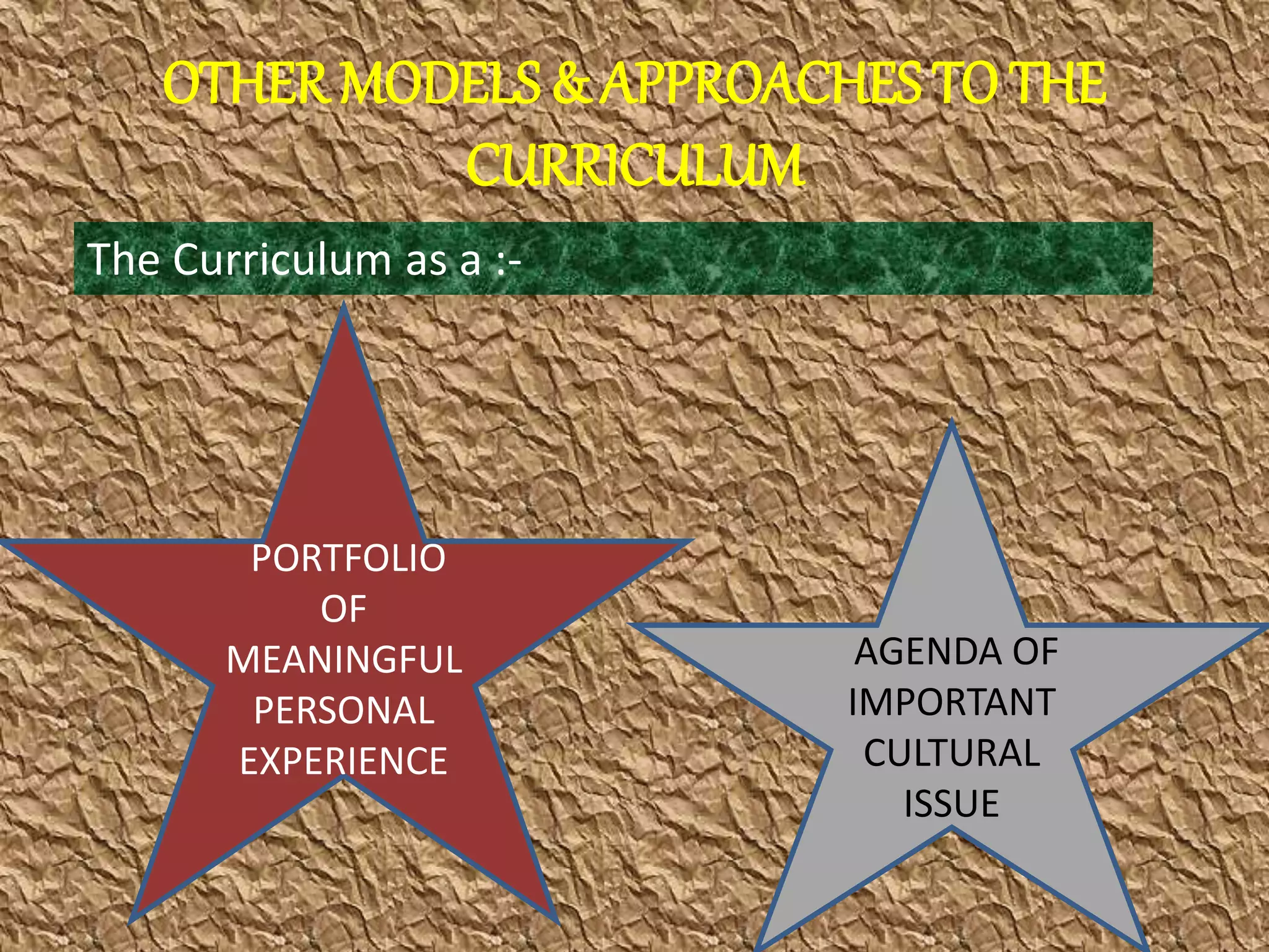Models of curriculum 1 | PPTX