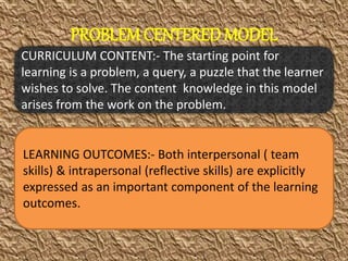 Models of curriculum 1 | PPTX | Educational Assessment | Education