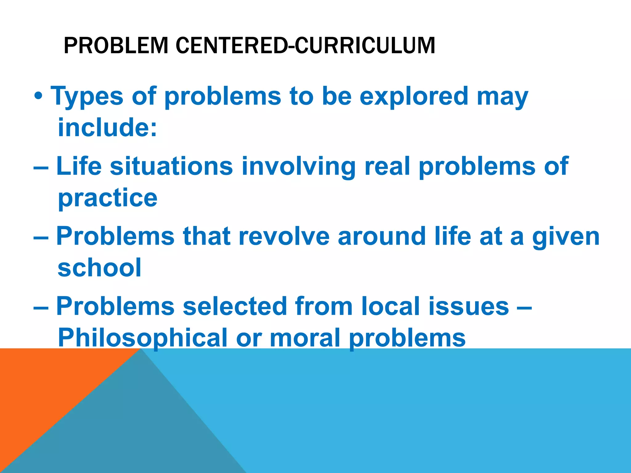Models of curriculum development | PPTX