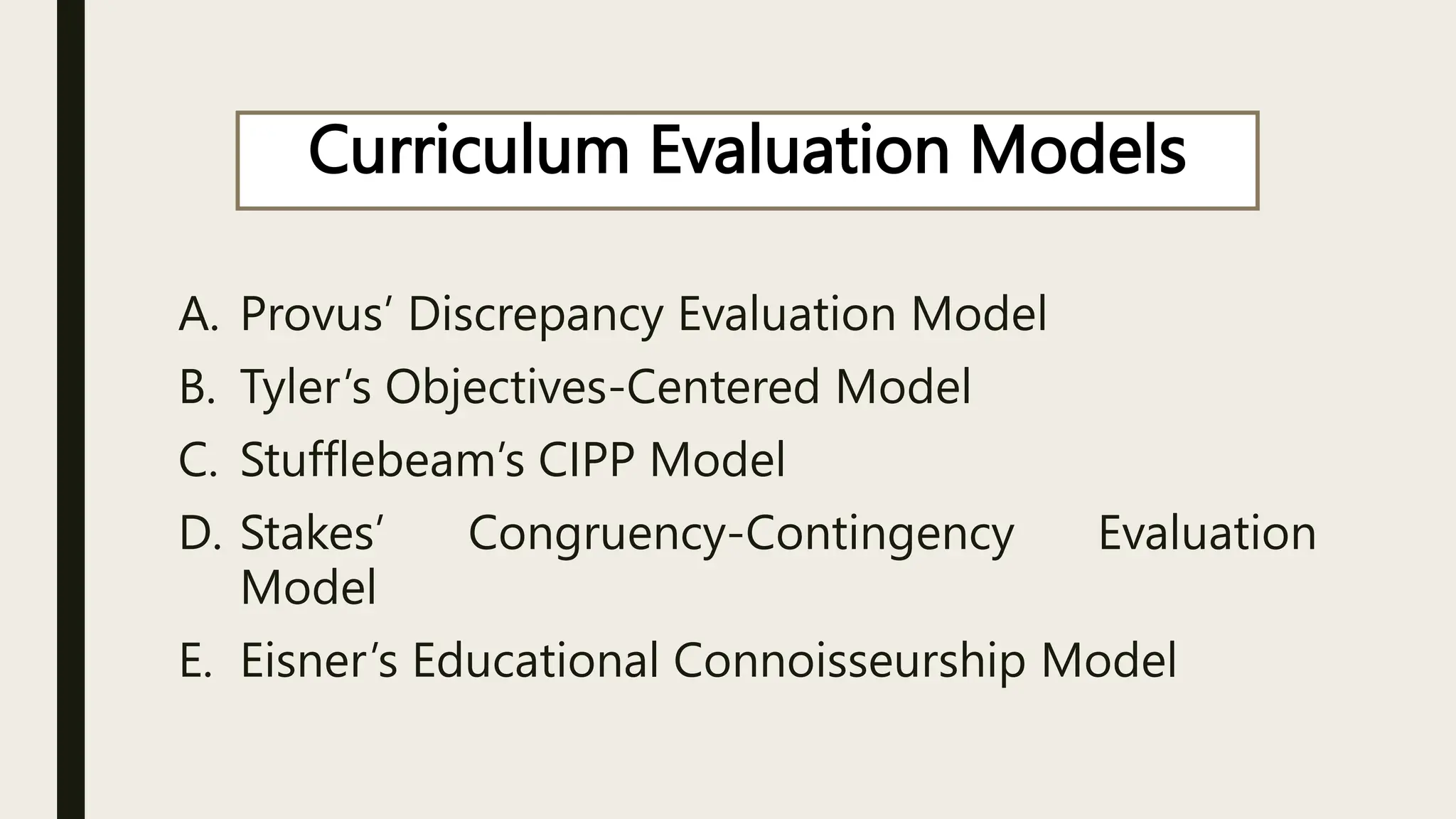 Models of Curriculum Evaluation.pptx