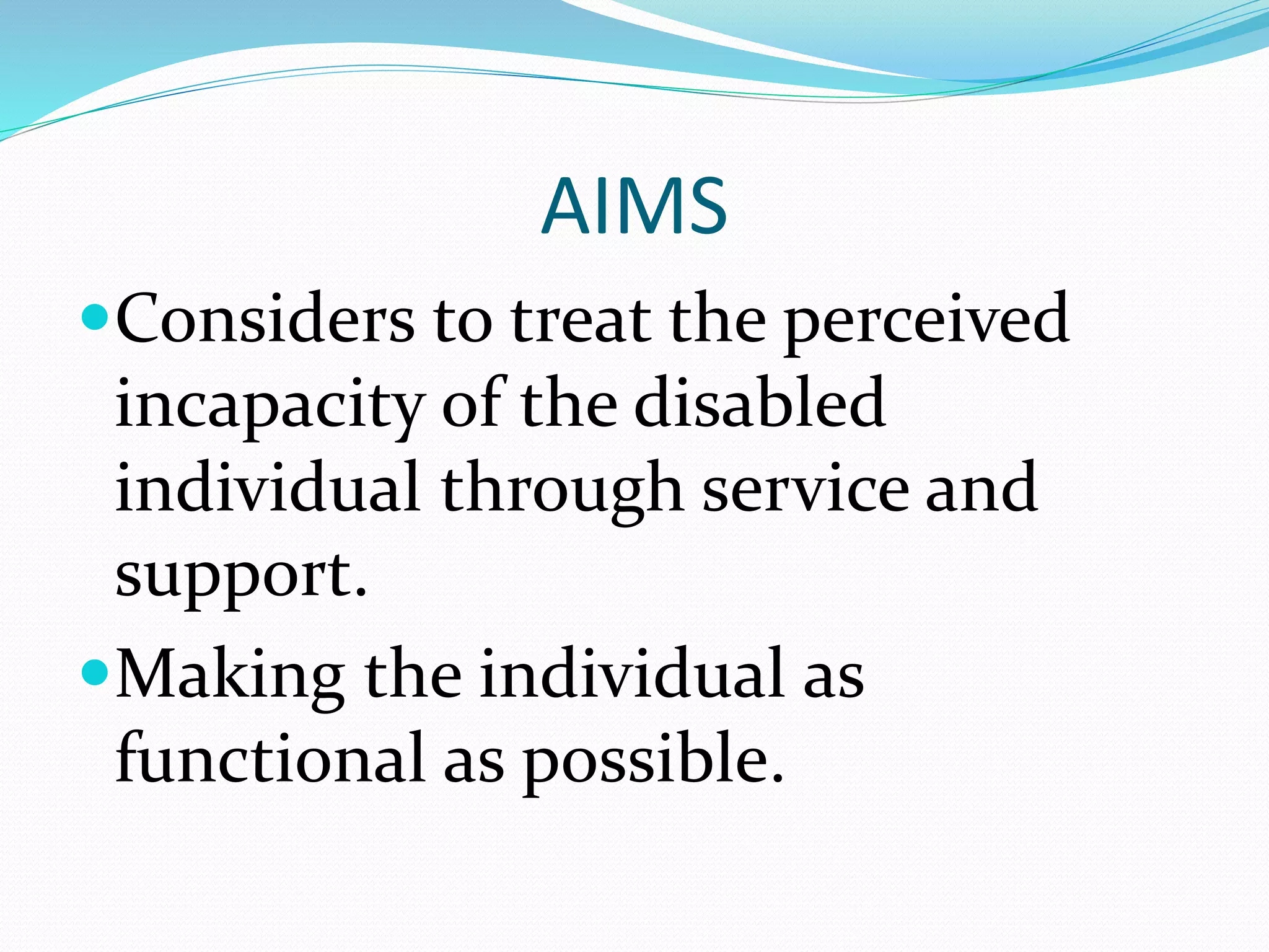 Models of disability | PPTX