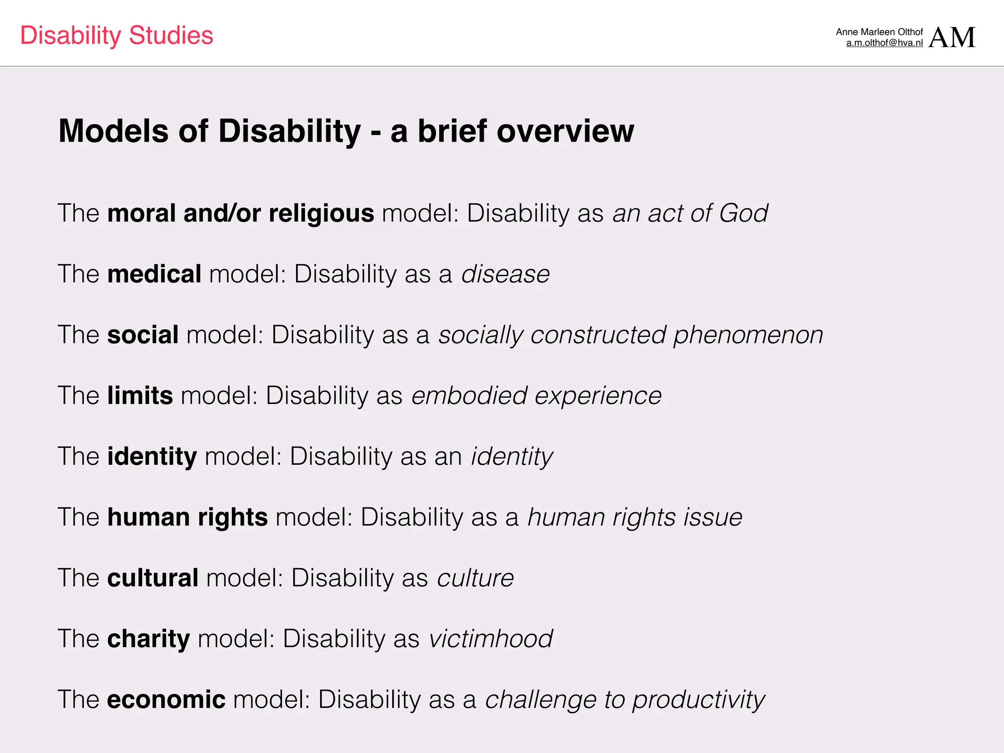 Models of Disability - an overview by Marno Retief & Rantoa Letšosa | PDF