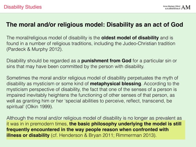 Models of Disability - an overview by Marno Retief & Rantoa Letšosa ...