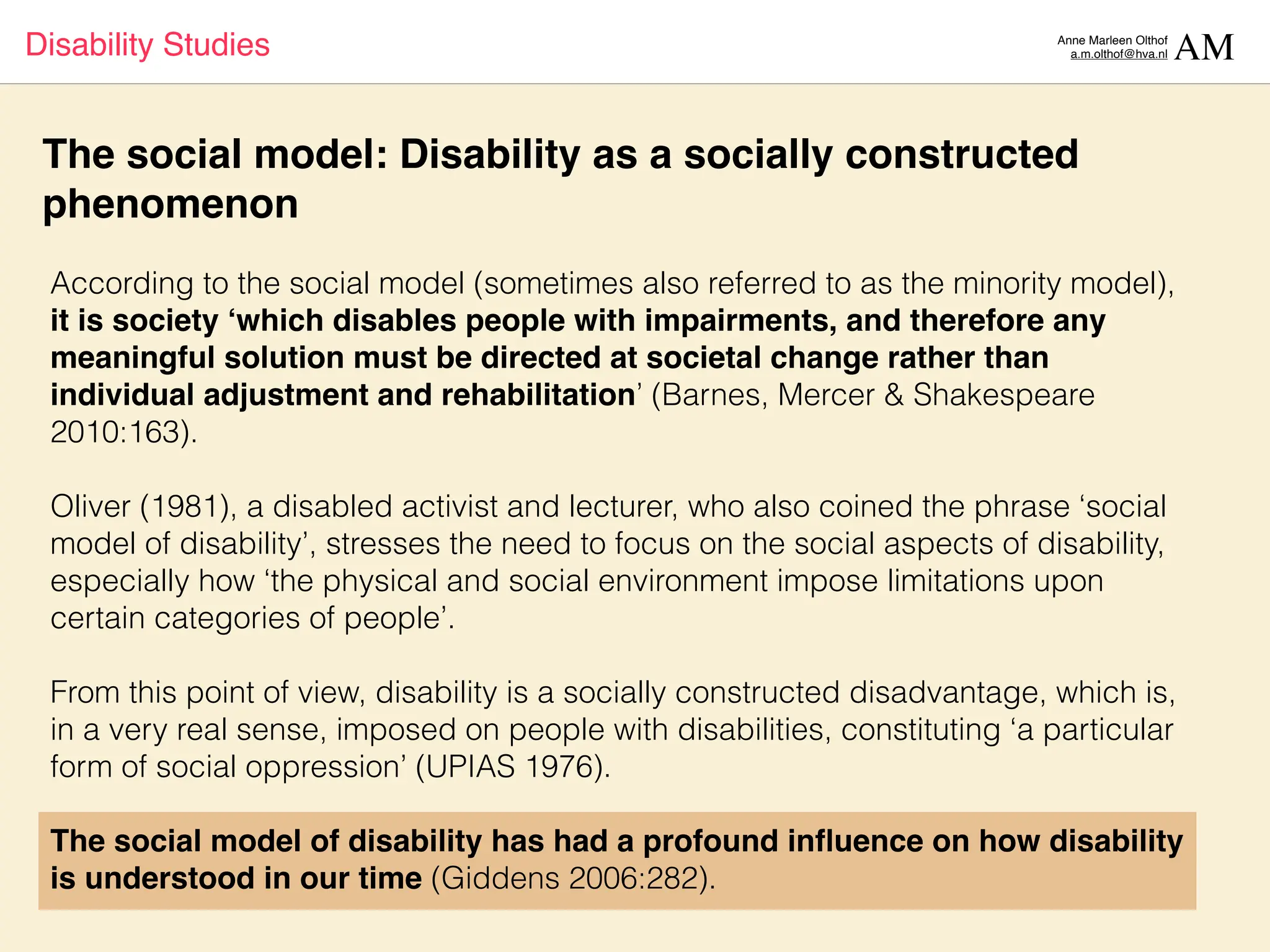 Models of Disability - an overview by Marno Retief & Rantoa Letšosa | PDF