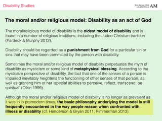 Models of Disability - an overview by Marno Retief & Rantoa Letšosa | PDF