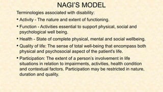 MODELS OF DISABILITY | PPTX