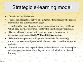 Models of e-learning | PPT