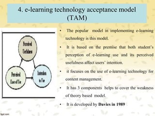 Models of e-learning | PPT