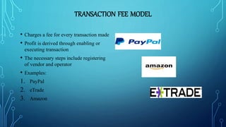 Models of ecommerce business | PPT