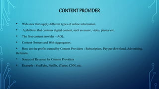 Models of ecommerce business | PPT