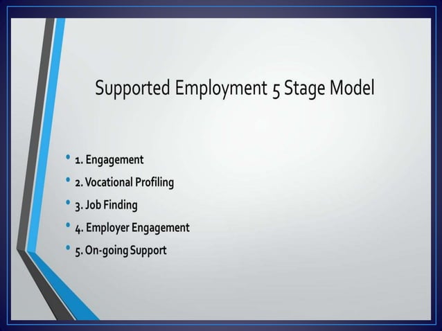 Models of employment | PPTX