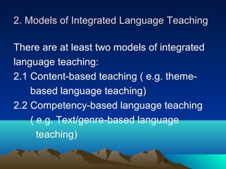 Models of english teaching wahyu s-upi | PPT