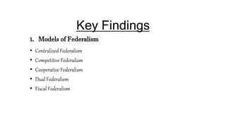 Models of Federalism and Nepal's Practices.pptx