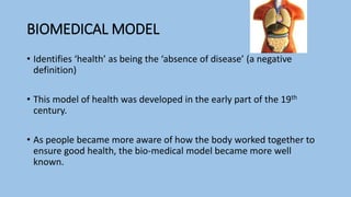 Models of health | PPTX
