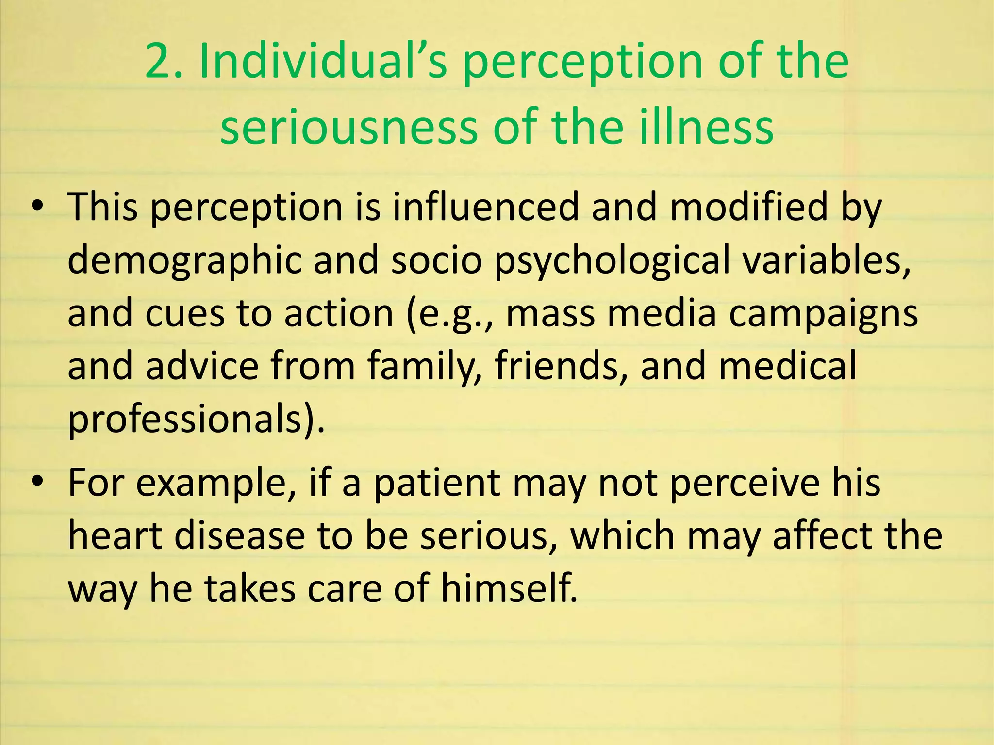 Models of health and illness | PPTX