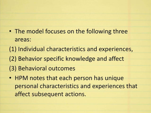 Models of health and illness | PPTX