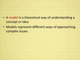 Models of health and illness | PPTX