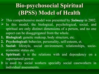 Models of health and illness | PPT