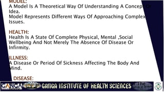 MODELS OF HEALTH & ILLNESS.pptx