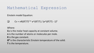 Models of heat capacity.pptx