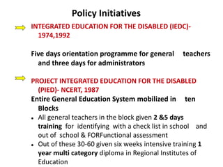 Models of inclusive education | PPTX