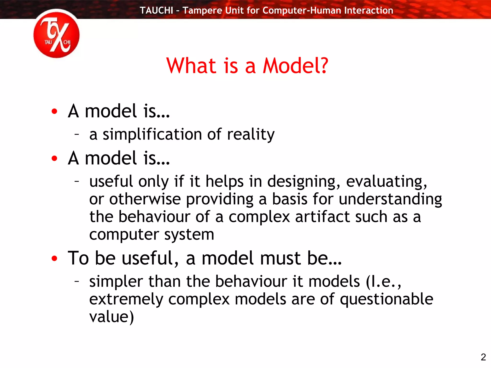 Models Of Interaction Ppt Desktops Computing