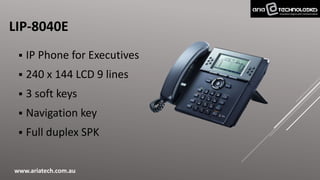 Models of ip handsets for business communication | PPTX | Smartphones ...
